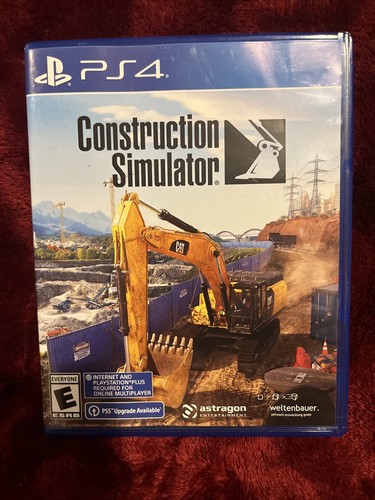 PS4-Construction Simulator -PlayStation 4+ Ps5 Upgrade | eBay