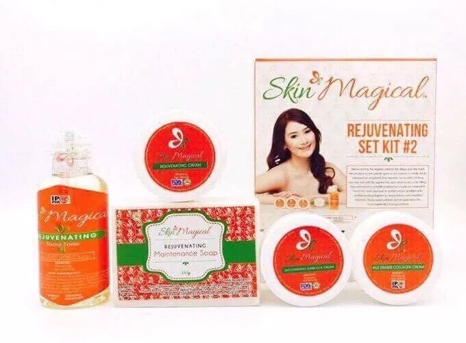 Skin Magical Whitening Rejuvenating Facial Set 2 Maintenance 100% ...