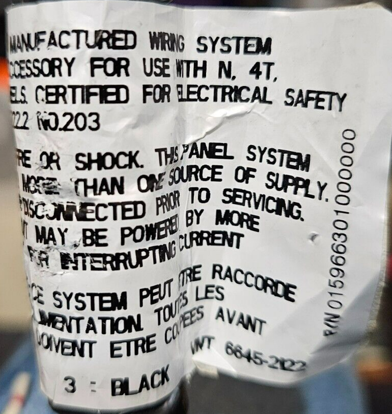 Electrical Whip Cubicle Base Power Feed 36 inch | eBay