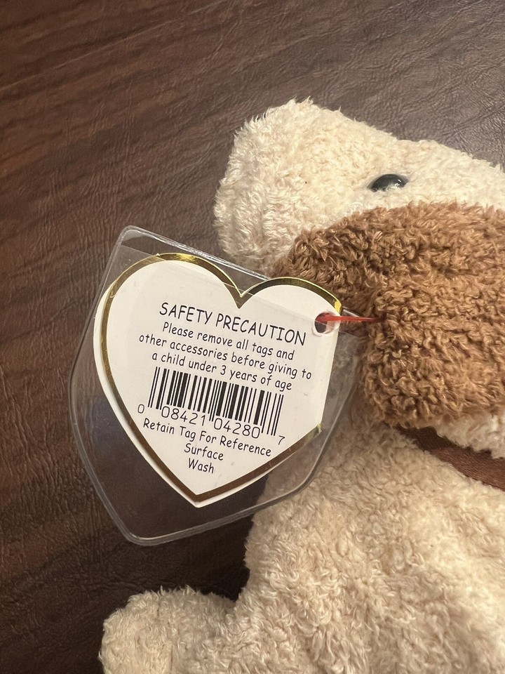 Ty Beanie Baby “Rufus” 2000 Puppy Dog Stuffed Animal Plush With Tag ...