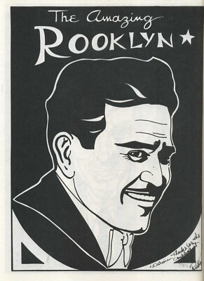The Amazing Rooklyn caricature 1989 Magic Autograph Poster Gallery Gary ...