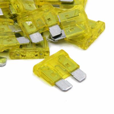 20 Amp Standard Fuse | 12V | 20A | 10pcs | Car Truck | Standard Blade