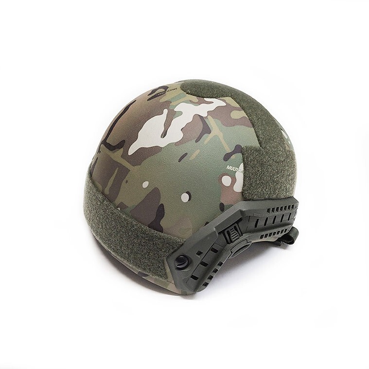 NIJ 3A FAST USA Bulletproof + V50 Fragproof Ballistic Helmet MULTICAM ...