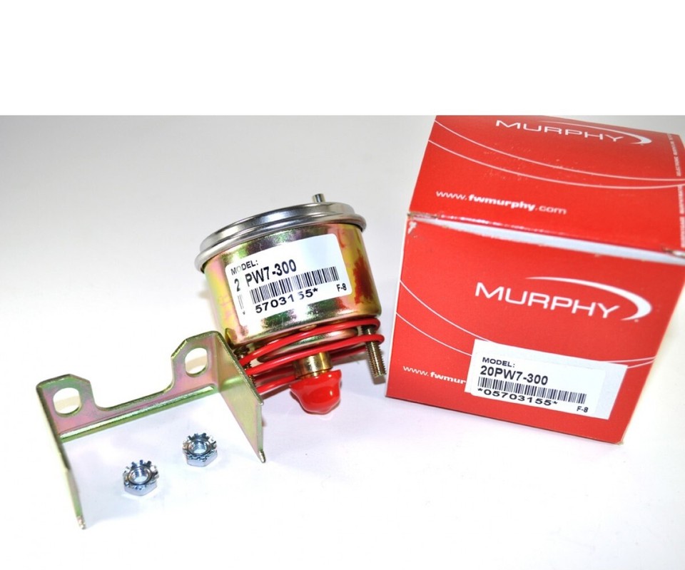 NEW Murphy 20PW7-300 Pressure Swichgauge with Lockout | eBay
