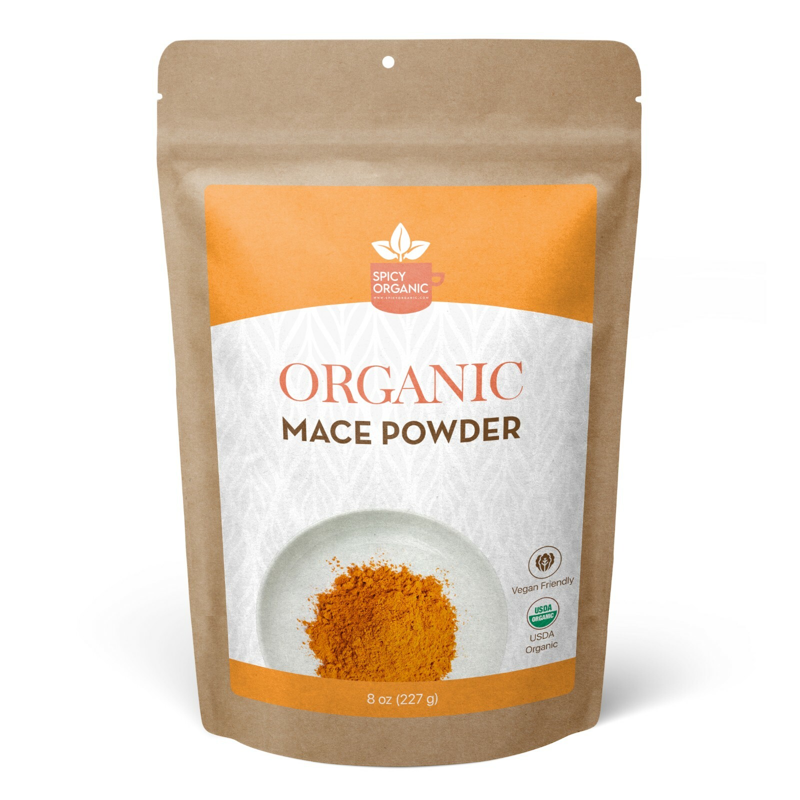 Organic Ground Mace (8 OZ) - Non GMO Mace Spice For Baking Goods and ...