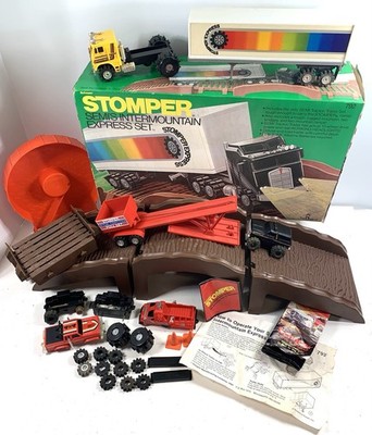 Vintage Schaper Stomper Mixed Lot of Trucks, Semi, Trailer, Mountain ...