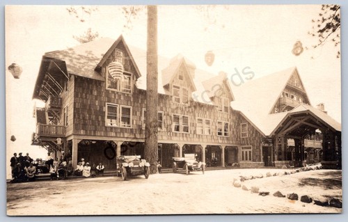 K39/ Yosemite Park California Postcard RPPC c10 Glacier Point Hotel 119 ...