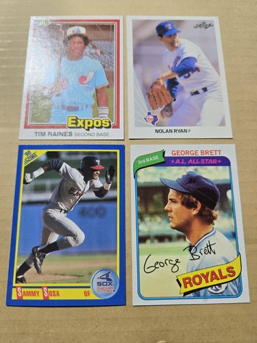 80'S-90'S HoF RC LOT (4)(C22) RYAN SOSA RAINES BRETT!!! | eBay