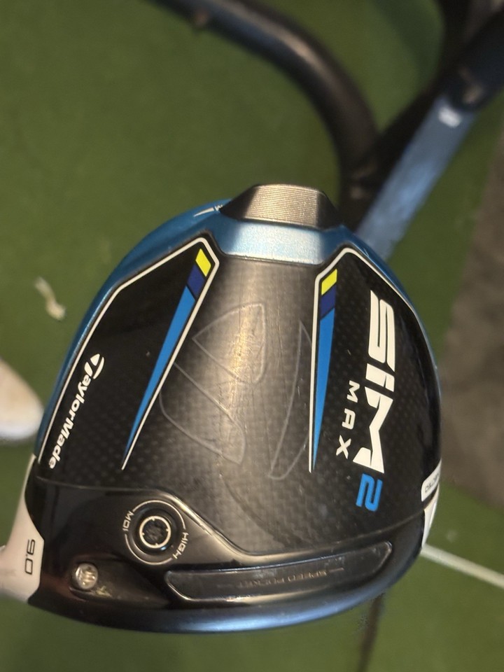 TaylorMade SIM 2 Max Driver Men's Right-Handed Fujikura Ventus 5s 9 ...