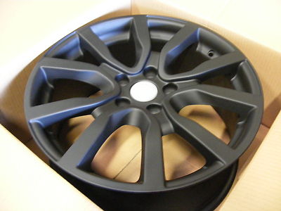 18" AUTOBAHN STYLE WHEEL REPLACEMENT 5x112 BLACK ET45 18x8 FIT VW GTI ...