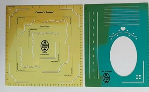 Creative Memories 2 Templates Lines 'N Designs Corners 'N Borders | eBay