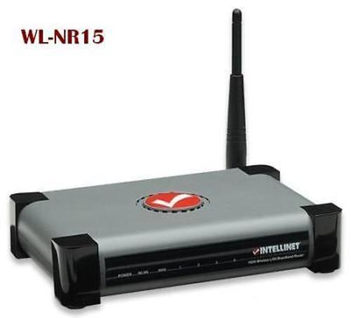 Intellinet 150N 4-Port Wireless Router 524445, WL-NR15 | eBay