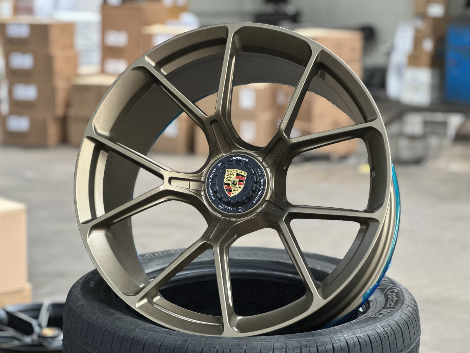 21" Lenso Blackout Forged GT3 RS Wheel (Set of 4) Porsche Macan S 5x112 ...