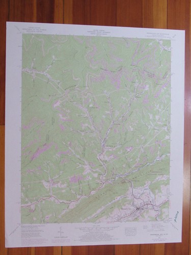Pennington Gap Virginia 1978 Original Vintage USGS Topo Map | eBay