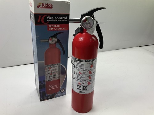 Kidde 440161MTL Fire Extinguisher, Regular Dry Chemical, 10-B:C, 2.9 ...