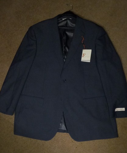 Men's 52 Long Suit Jacket Grey Ferretti Pronto UOMO Oxford SBX2 a1 | eBay