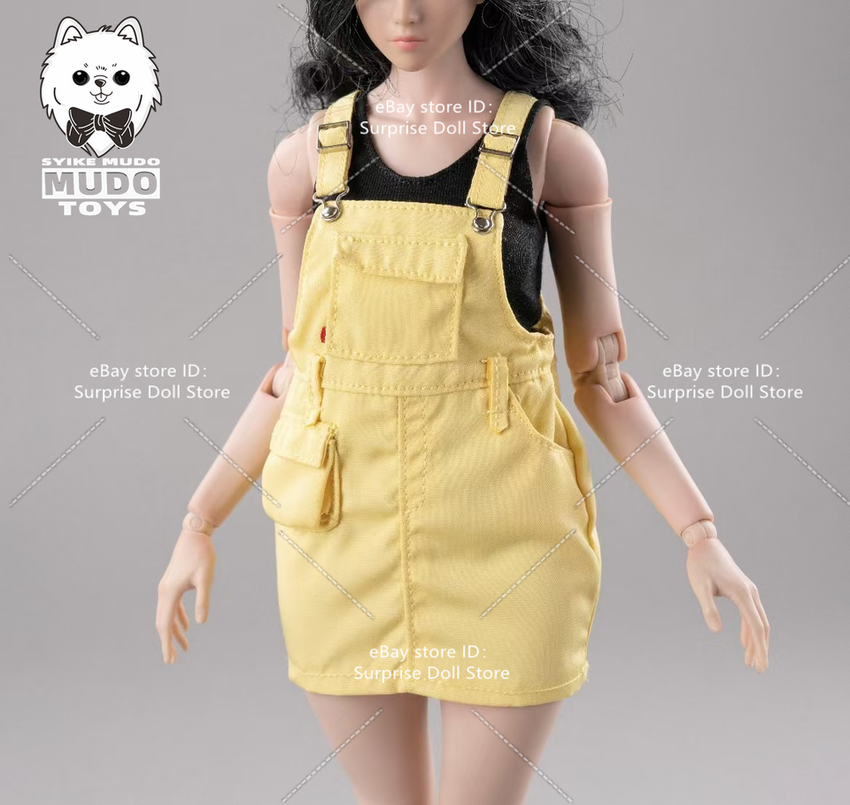 CTC-009 1/6 Woman Cargo belt skirt Fit 12" AT202 AT203 Female Action ...