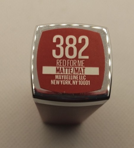 Maybelline New York Color Sensational Lipstick 0.15 oz. # 382 Red Ford ...