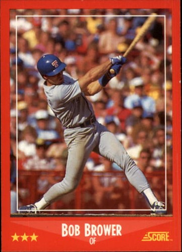 1988 Score #236 Bob Brower - NM | eBay