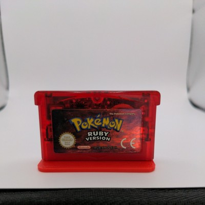 Pokemon Ruby - Cart Only Game Boy Advance GBA 💯% Genuine NEW BATTERY ...