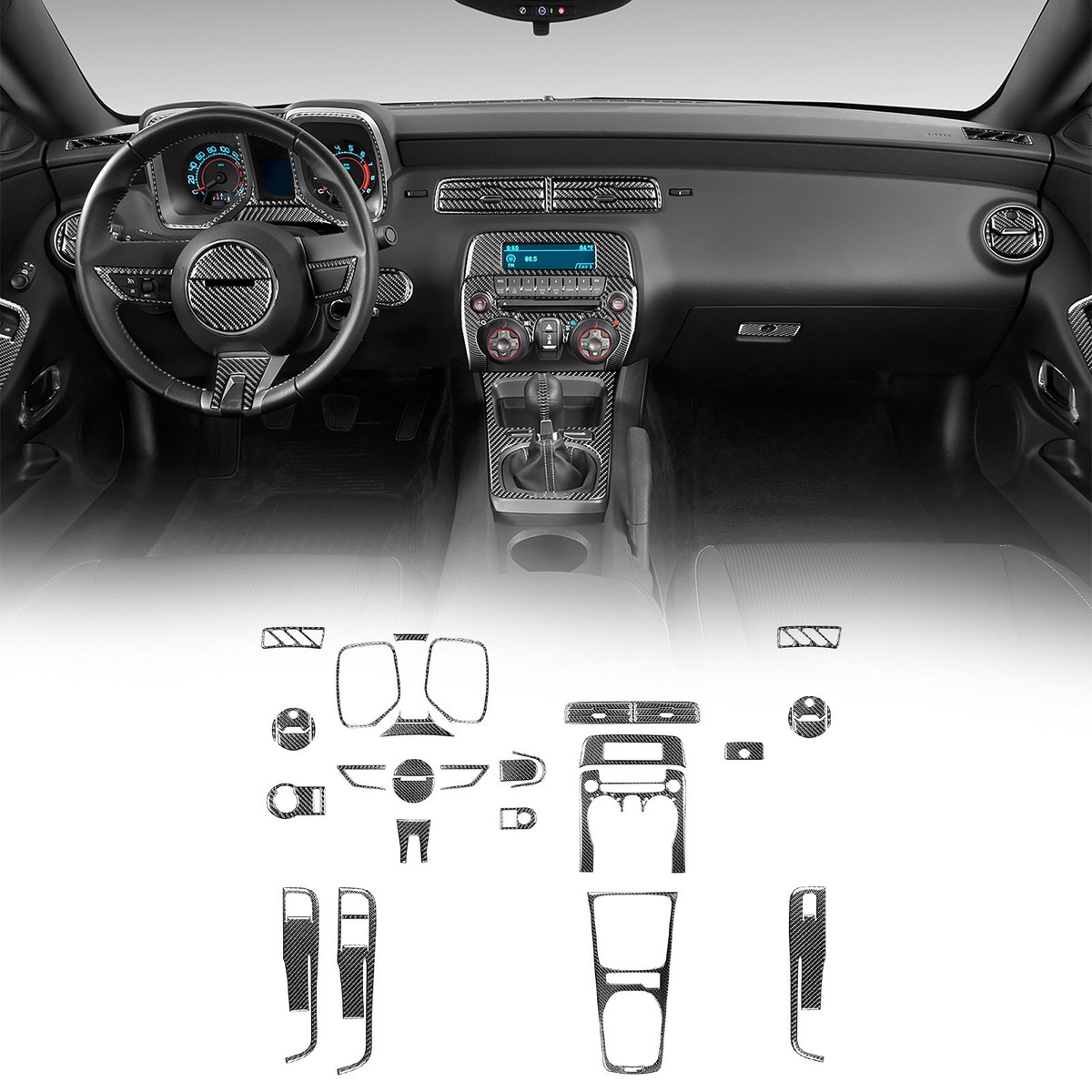 2010 Camaro Black Interior