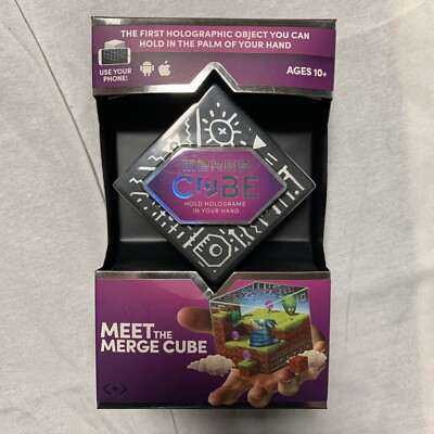 MERGE Cube - STEM Fun & Educational Augmented Reality Toy for Kids New ...