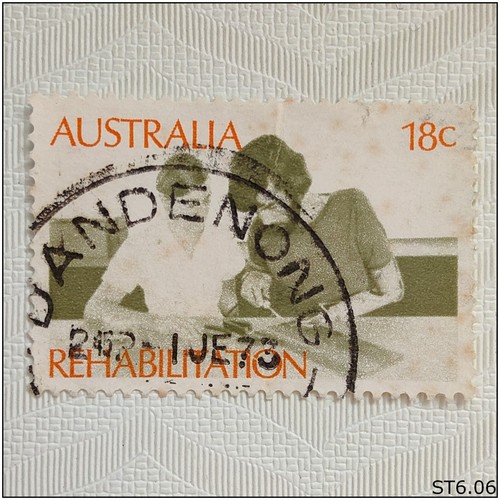 Rehabilitation 18c Occupational Therapy Australia 1972 Postage Stamp (6 ...