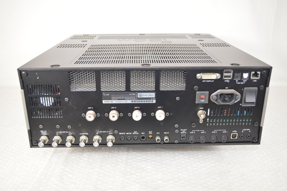 ICOM IC-7851 HF + 50MHz 200W Transceiver Tested W/Original Box SP-34 SM ...