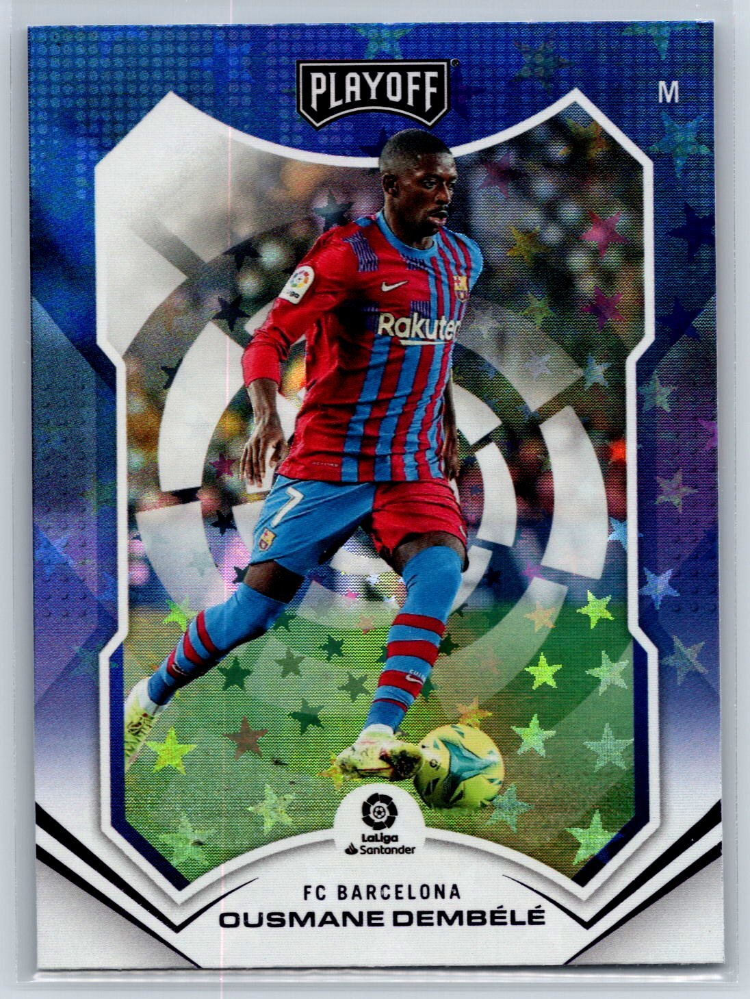 2021-22 Panini Chronicles Playoff Ousmane Dembele Purple Astro Parallel ...