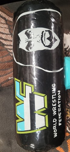 Vintage- Rare WWF 90's Inflatable Hammer & Bat -Undertaker- Tombstone ...