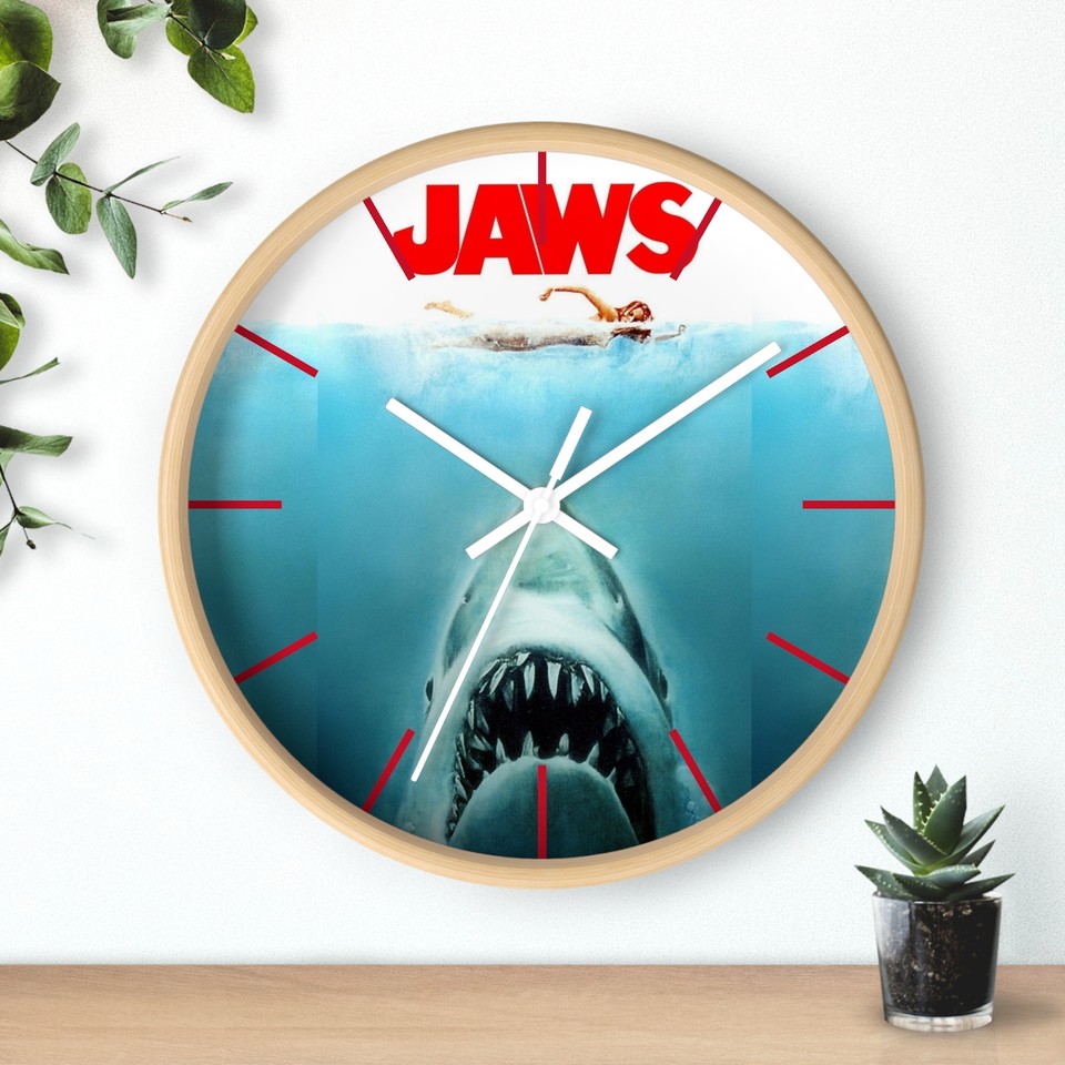 Jaws The Movie- Wall Clock | eBay