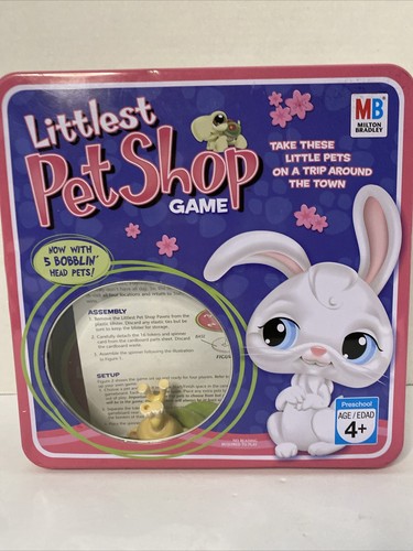Littlest Pet Shop LPS Game with 5 Bobblin' Head Pets in Sturdy Metal ...