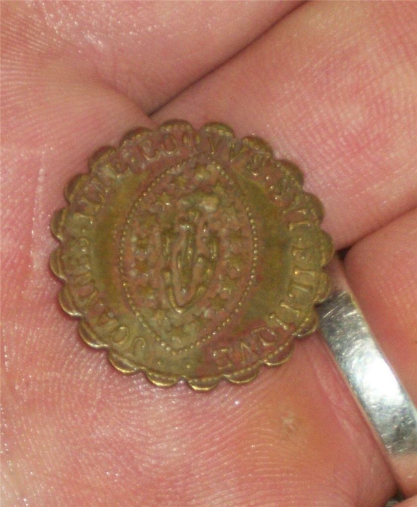 OLD UK BRITISH TRADE TOKEN JETON DUCAT ZECCHINO DOGE ST LAWRENCE ...