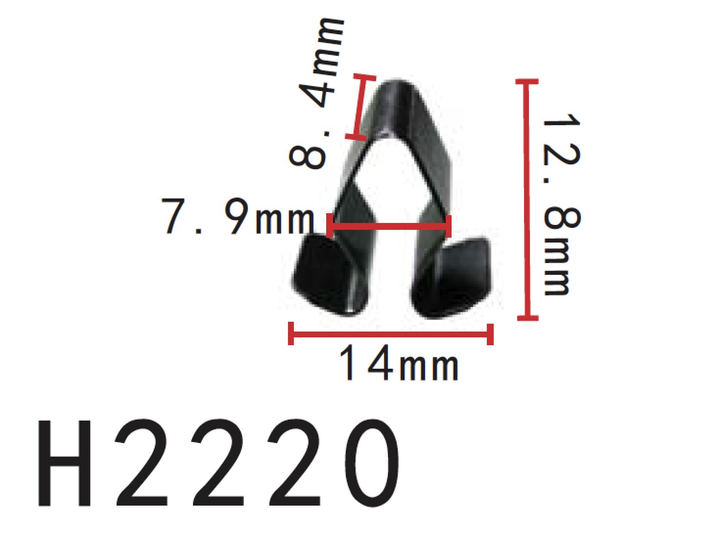 10pcs Fit VW Rear Trim Panel Headliner Retainer Clips 7M3827649 ...