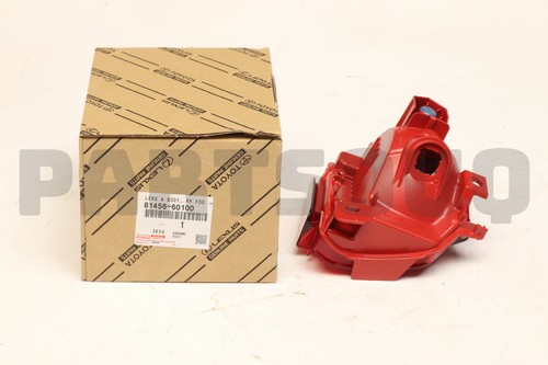 8145660100 Genuine Toyota LENS & BODY, RR FOG 81456-60100 | eBay