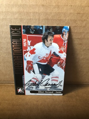 2006-07 ITG International Ice Autographs #AGP Gilbert Perreault | eBay
