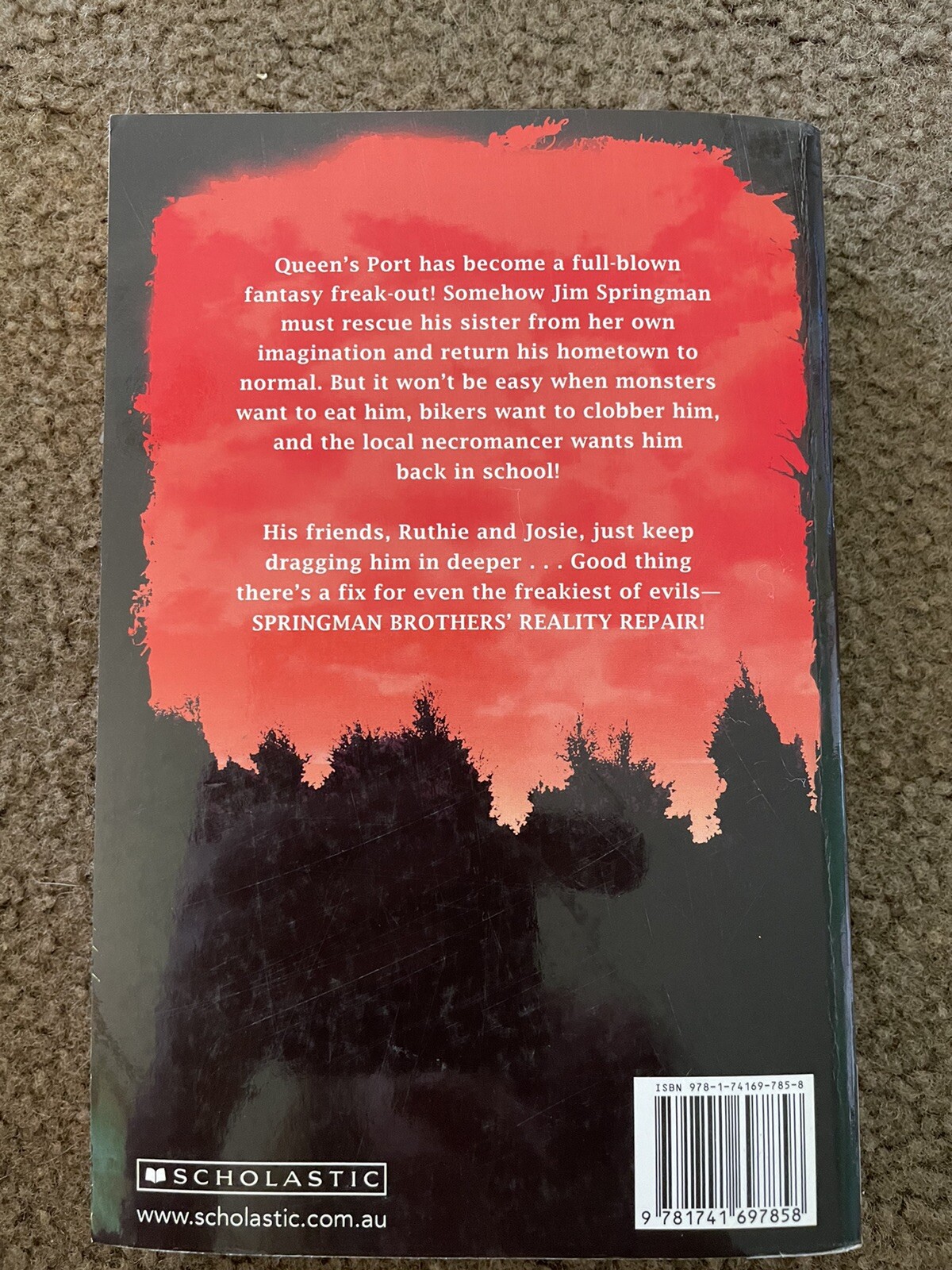 Springman Brothers Reality Repair Book by Joshua Wright Hard To Find In ...