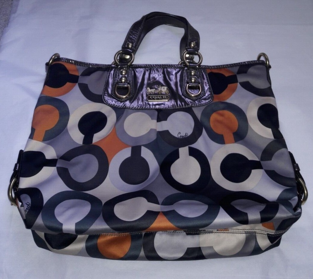 AUTHENTIC COACH MADISON JULIANNE LARGE SATCHEL BAG PU… - Gem