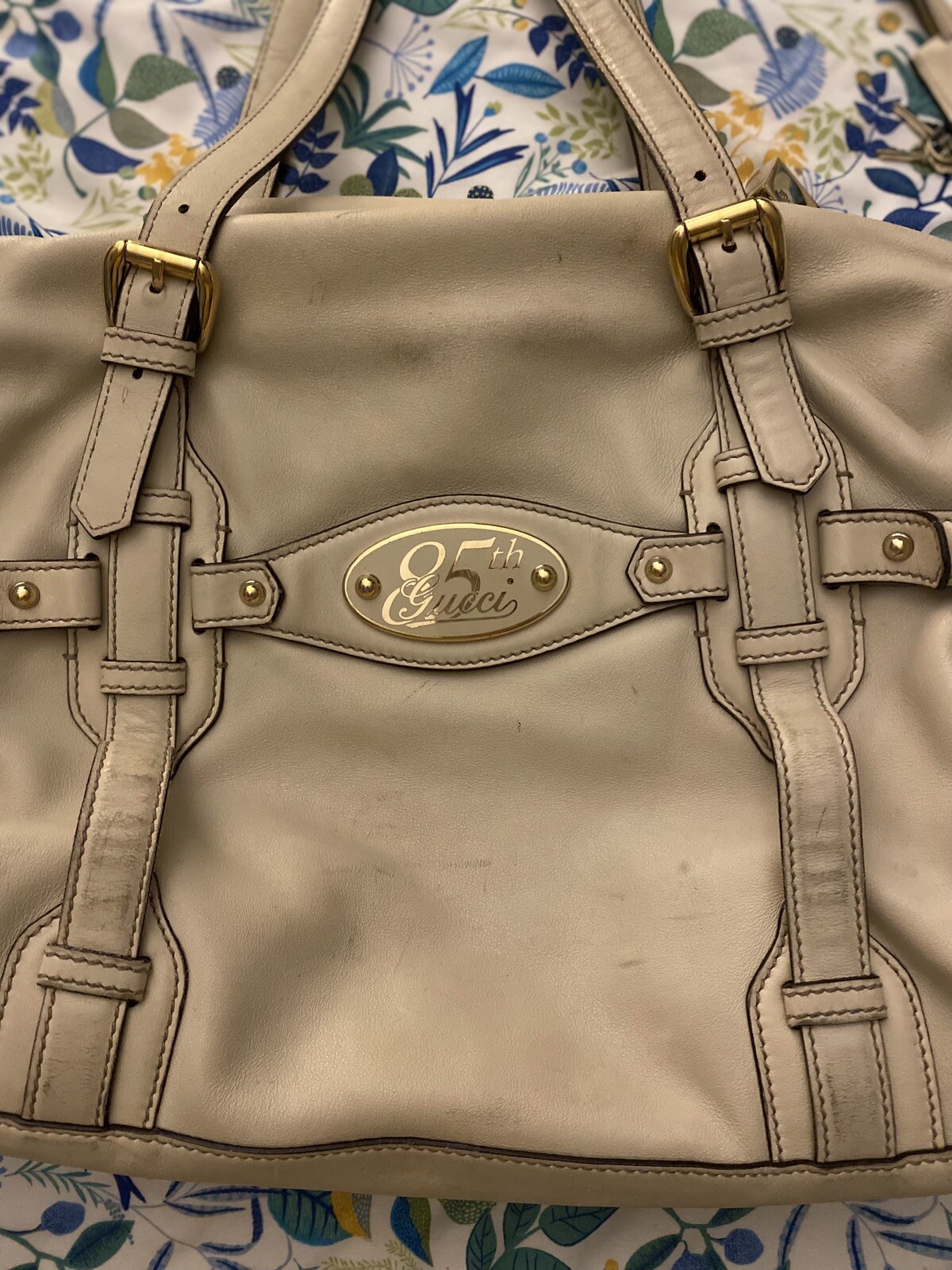 GUCCI 85th ANNIVERSARY Snaffle Horsebit Boston Tote S… - Gem