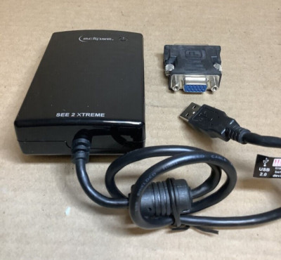 Eclipse SEE2 Xtreme UV250 USB to DVI VGA External Video Card Adapter ...