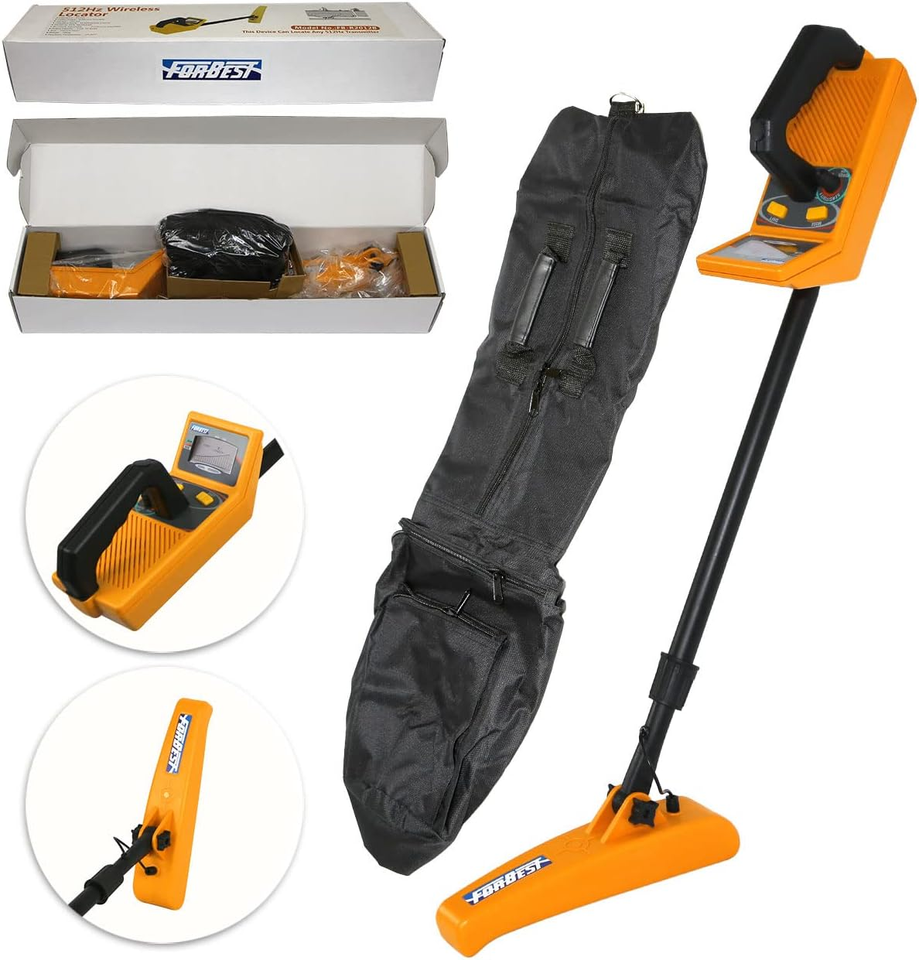 512Hz Underground Pipe Locator Detecting Depth Upto 15Ft | Wireless ...