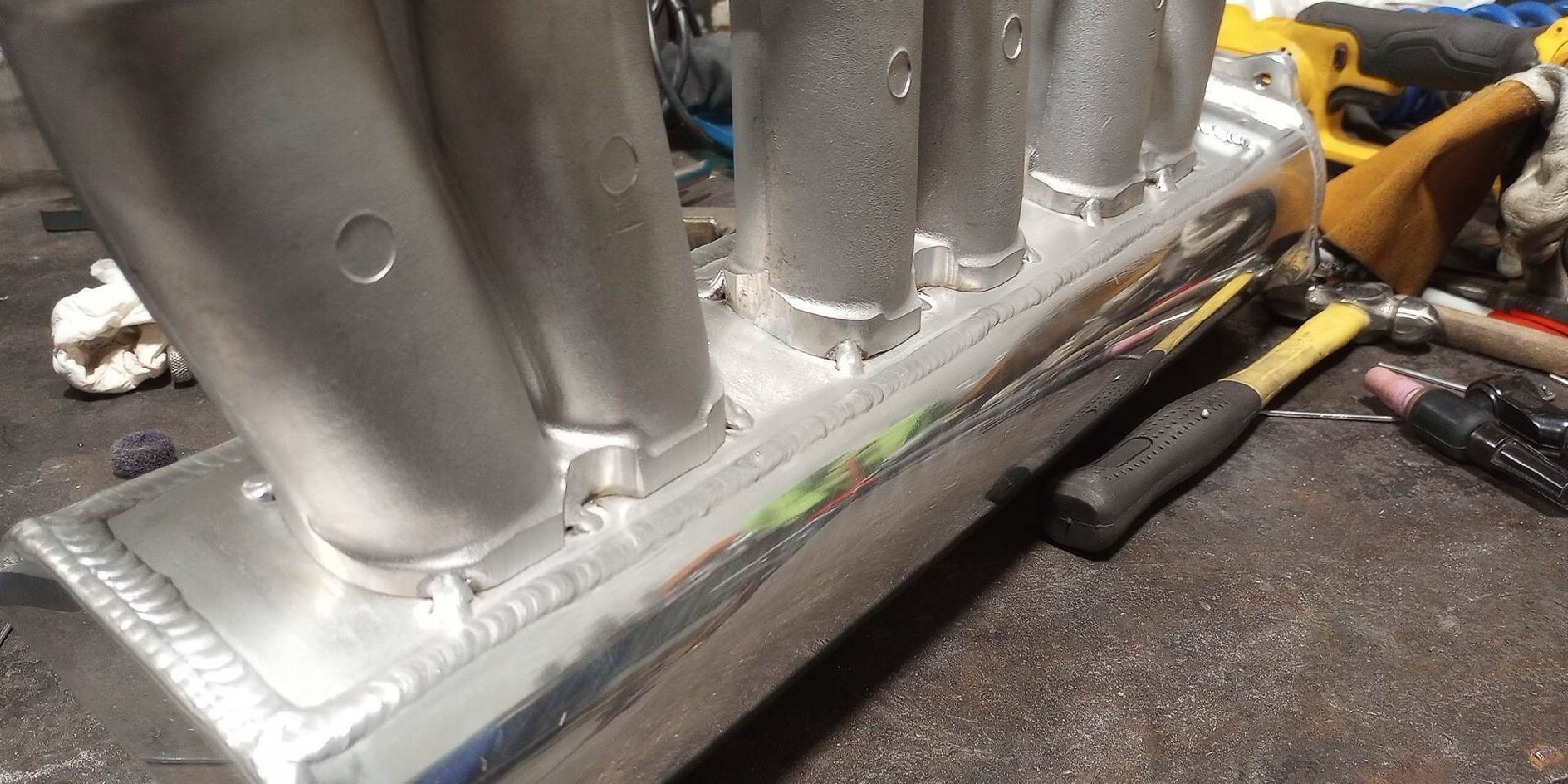 Toyota Supra 7M 7MGTE Intake Manifold 7M Forward Facing Intake Manifold ...