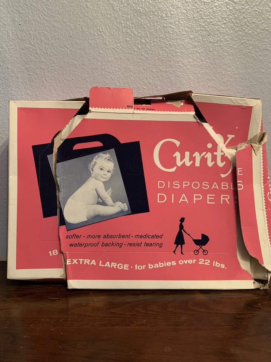 Vintage Curity Cloth Diapers