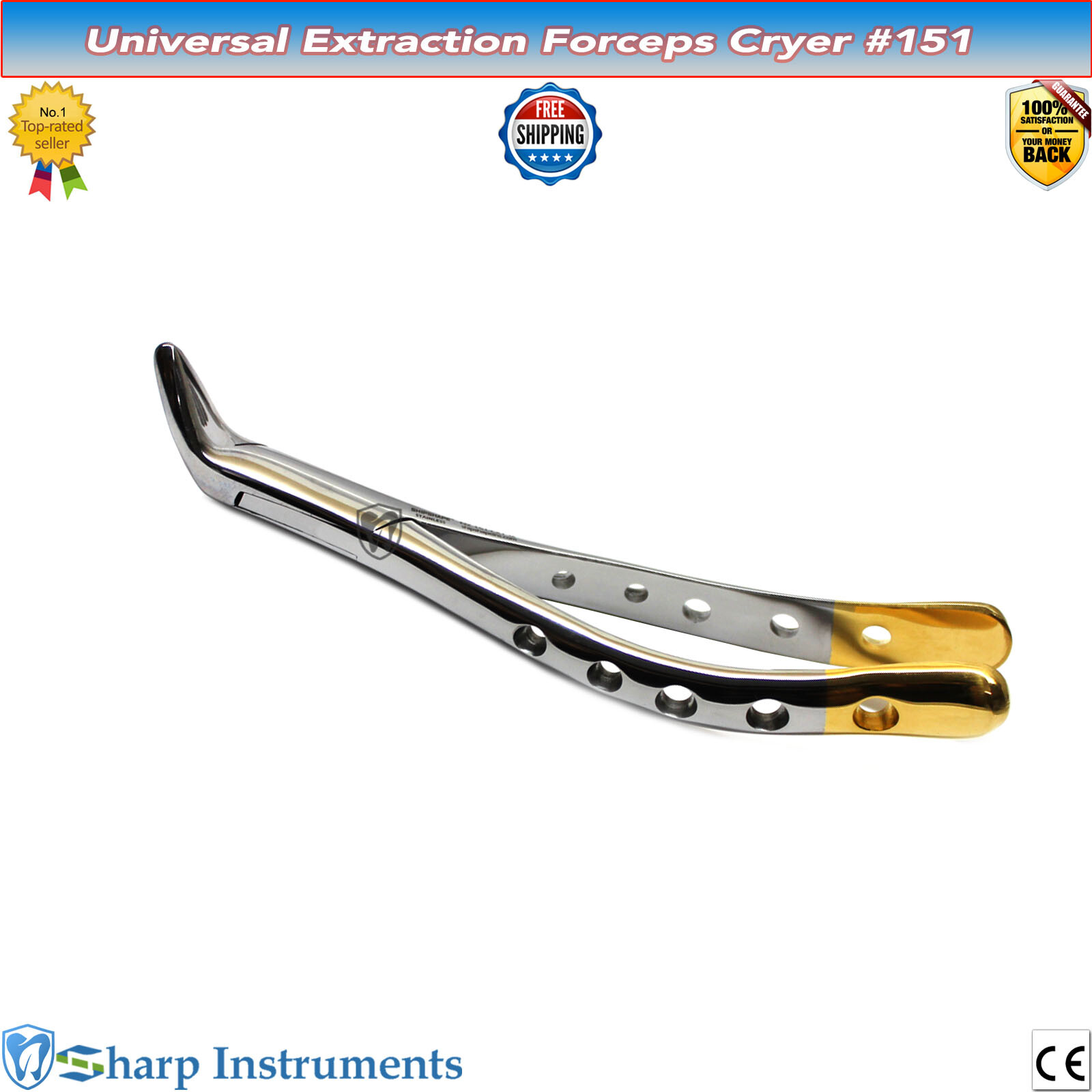 #151 Extraction Forceps Lower Bicuspid, Lower Incisor, Lower Root ...