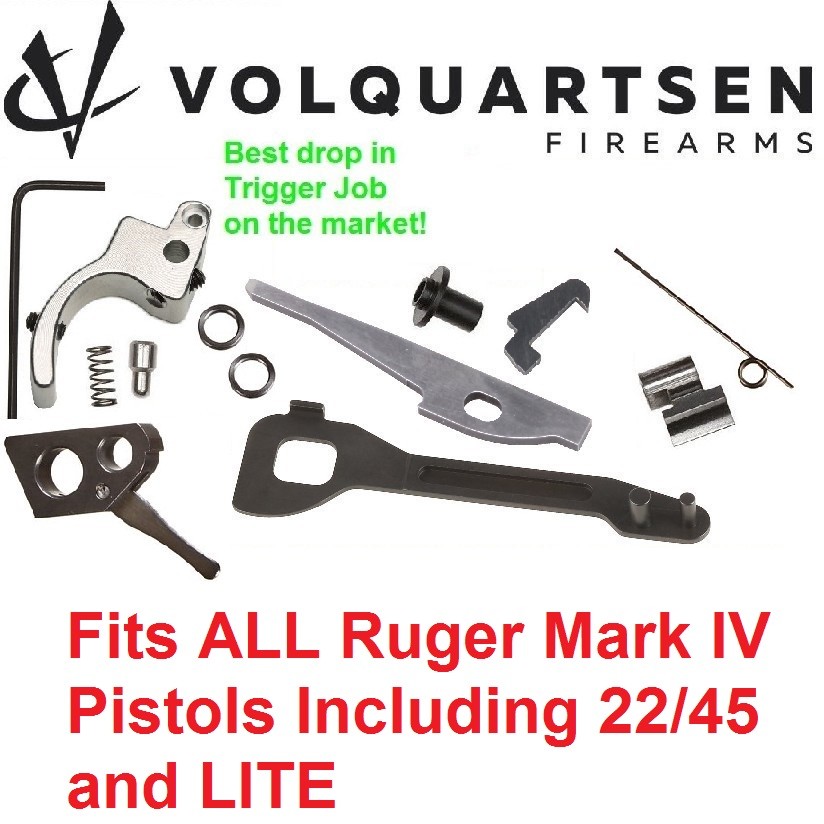 VOLQUARTSEN Ruger Mark IV COMPETITION KIT SS Trigger *ALL MK 4 Pistols ...