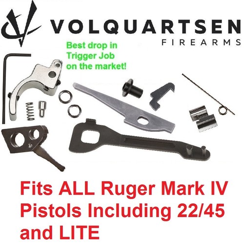 VOLQUARTSEN Ruger Mark IV COMPETITION KIT SS Trigger *ALL MK 4 Pistols ...
