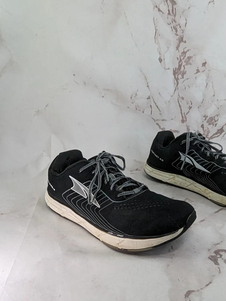 Altra Mens Instinct 4.5 Mens Size 12.5 Black Trail Running Shoes ...