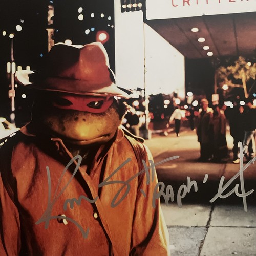 Teenage Mutant Ninja Turtles KENN SCOTT signed 11x17 JSA Authenticated ...