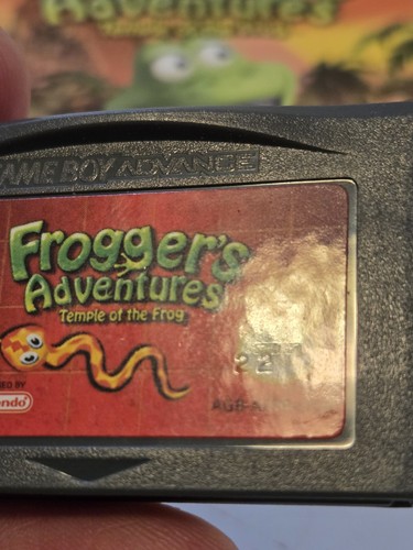 Frogger's Adventures: Temple of the Frog Nintendo Game Boy Advance GB ...