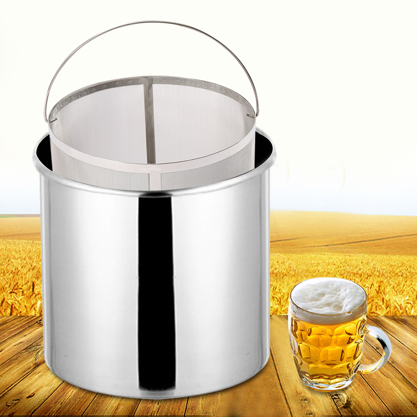 Wine Beer Dry Hops Filter,Wine Hop Filter, 300 Micron Mesh for Home ...